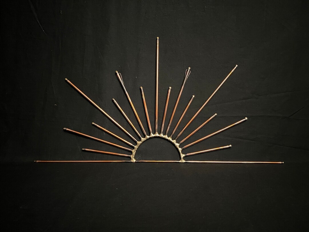 Rising Sun - 20”x10” Wall Decor - Etsy