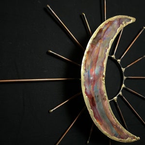 Copper Moon & Sun Wall Sculpture - Etsy