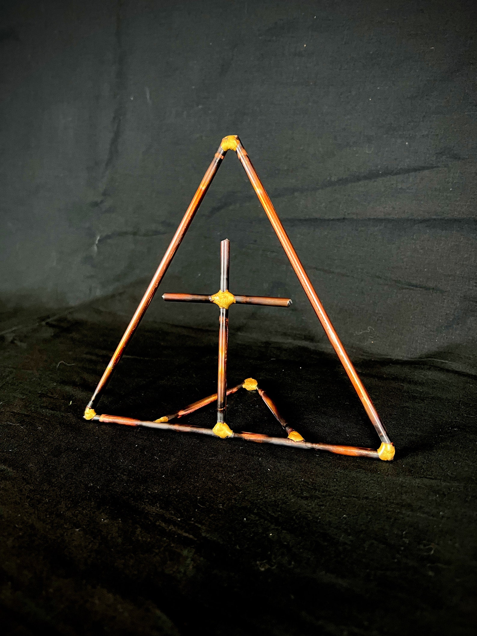 Desktop Mantle Cross Christian Symbol Sculpture - Etsy
