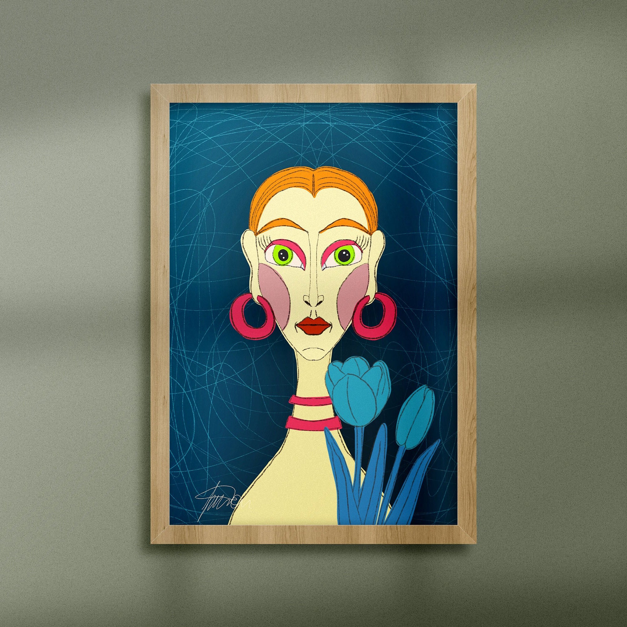 Women From Space, Digital Poster, Printable Wall Art, Download Print ...