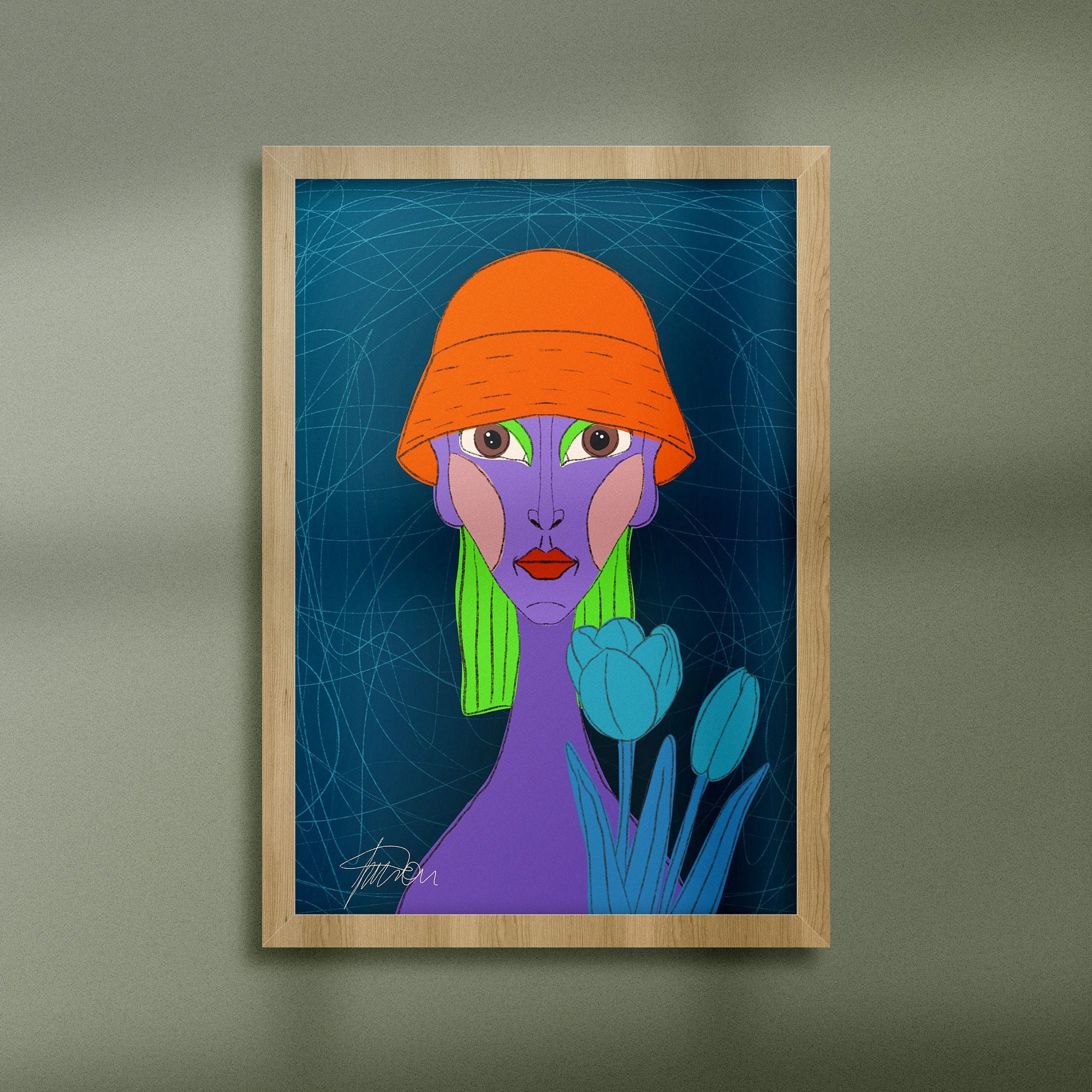Women From Space, Digital Poster, Printable Wall Art, Download Print ...