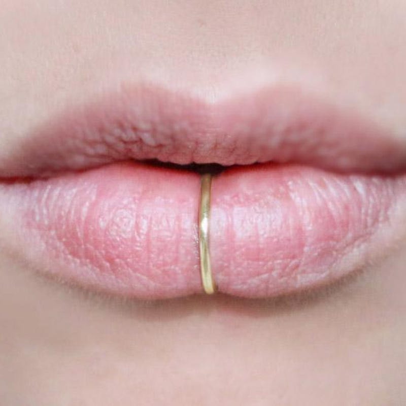 Lip Ring - Etsy