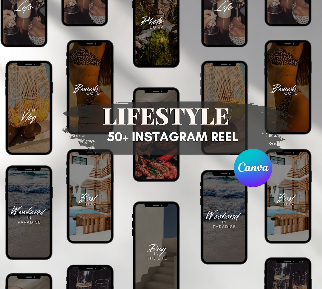 Minimal Aesthetic Instagram Reels Influencer Reel Covers - Etsy