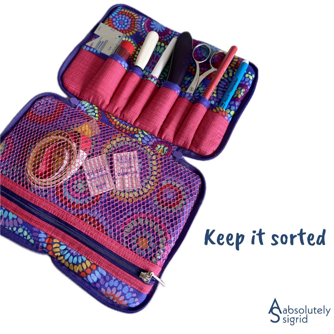 Keep It Sorted - Pdf Pattern for Organizing Pouch Sewing Notions - Etsy