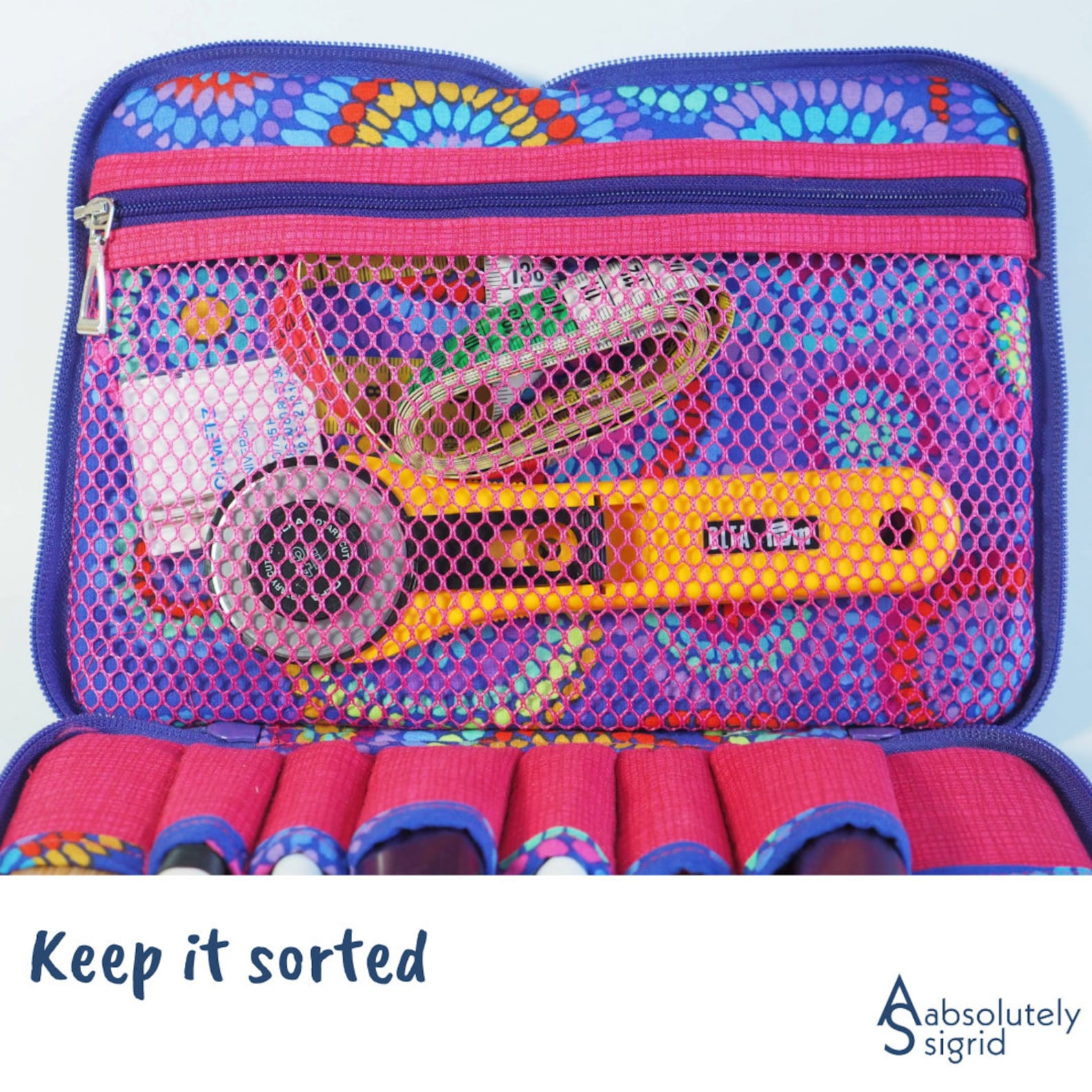 Keep It Sorted Pdf Pattern for Organizing Pouch Sewing Notions - Etsy