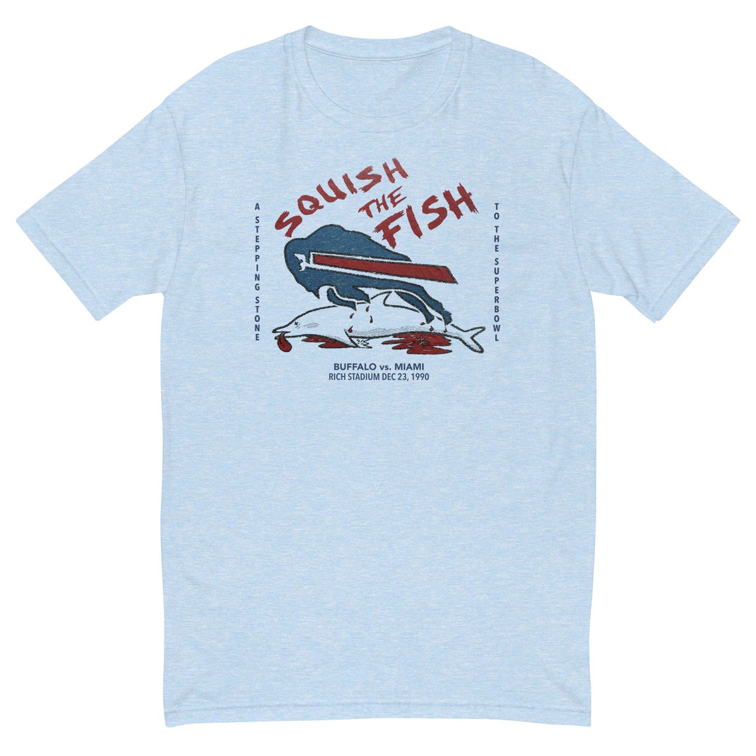 Vintage Squish the Fish T-shirt - Etsy