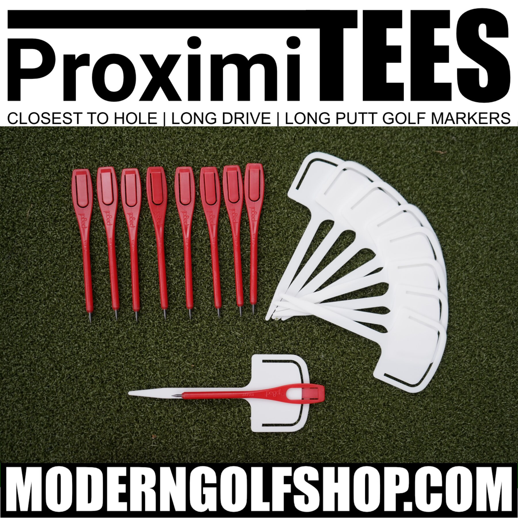 Proximitees Golf Proximity Marker Starter Kit for Golf Tournaments ...