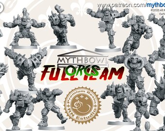 Orc Fantasy Football Team - Etsy