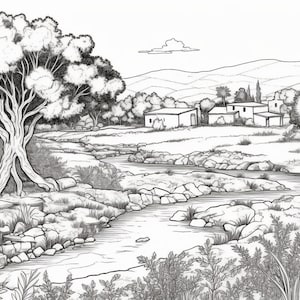 42 Bible Coloring Pages of the Promised Land || PRINT AND PAINT ...