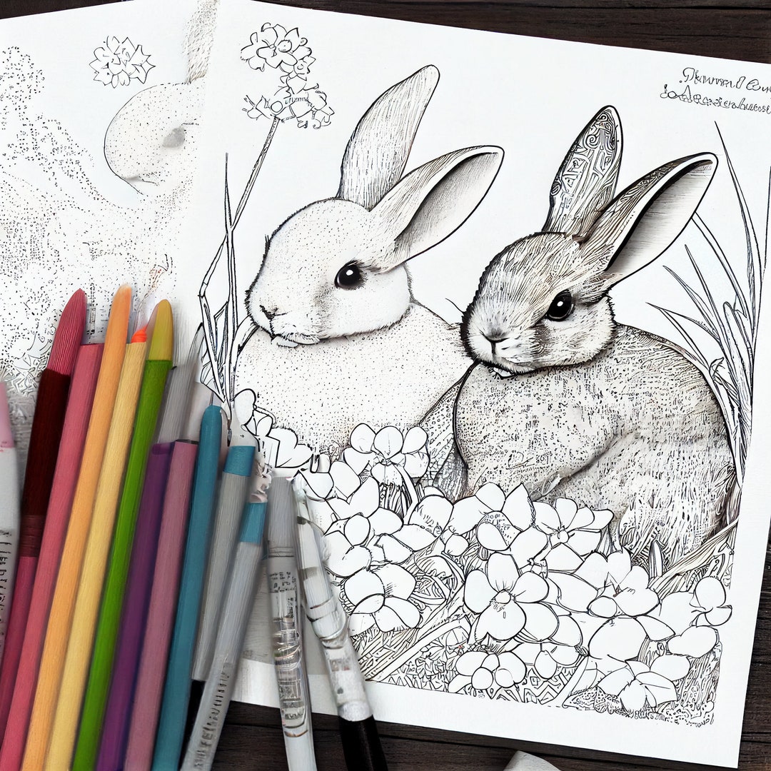 Egg-citing Easter Coloring Pages: 40 Delightful Designs for Kids and ...