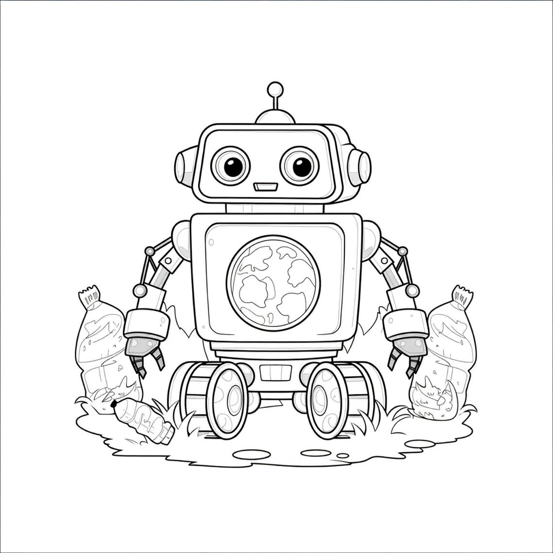 The Plastic-free Coloring Book: Explore the Problem of Plastic ...