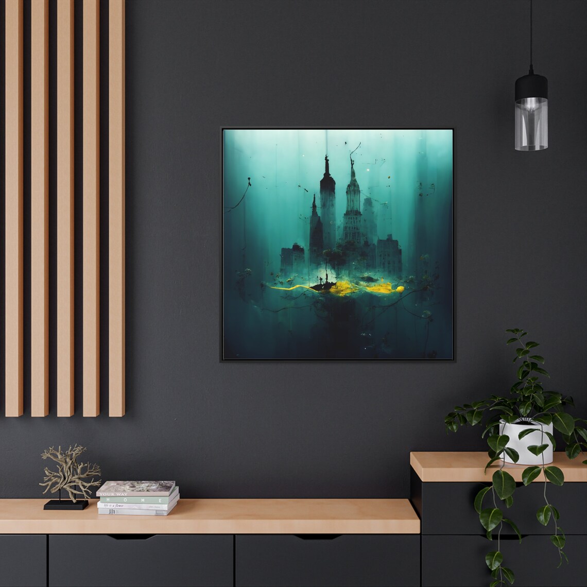 STOP • LOOK • GO • New York 2120 Under Water in Deep Sea • Digital ...