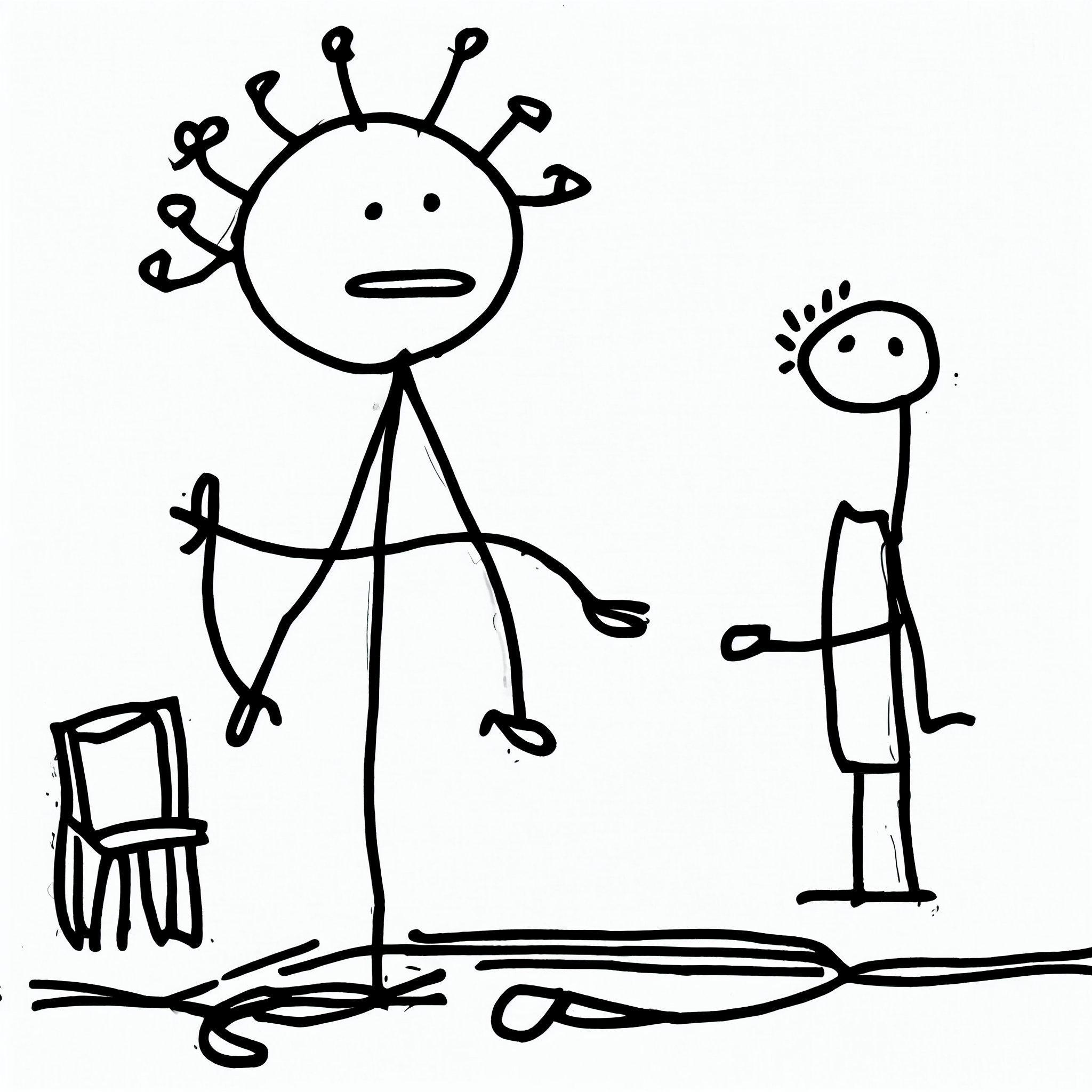 33 Kindergarten Stick Man Coloring Pages - Digital Artwork to Inspire ...