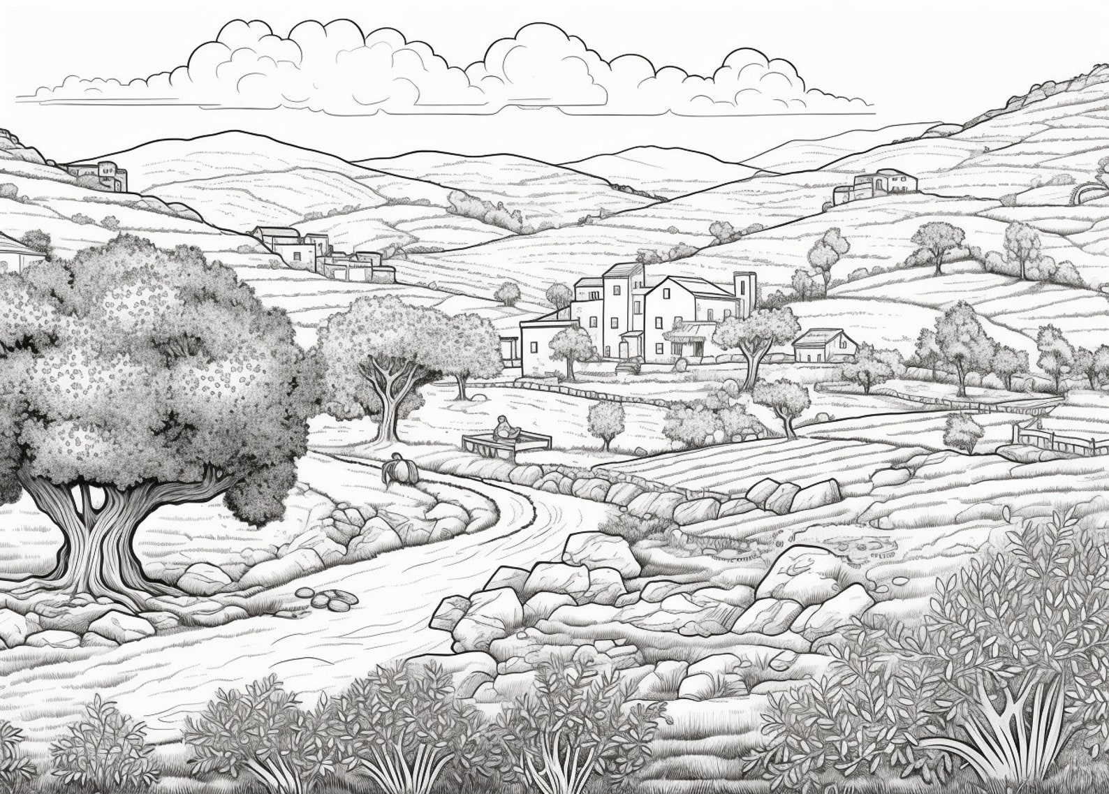 42 Bible Coloring Pages of the Promised Land || PRINT AND PAINT ...