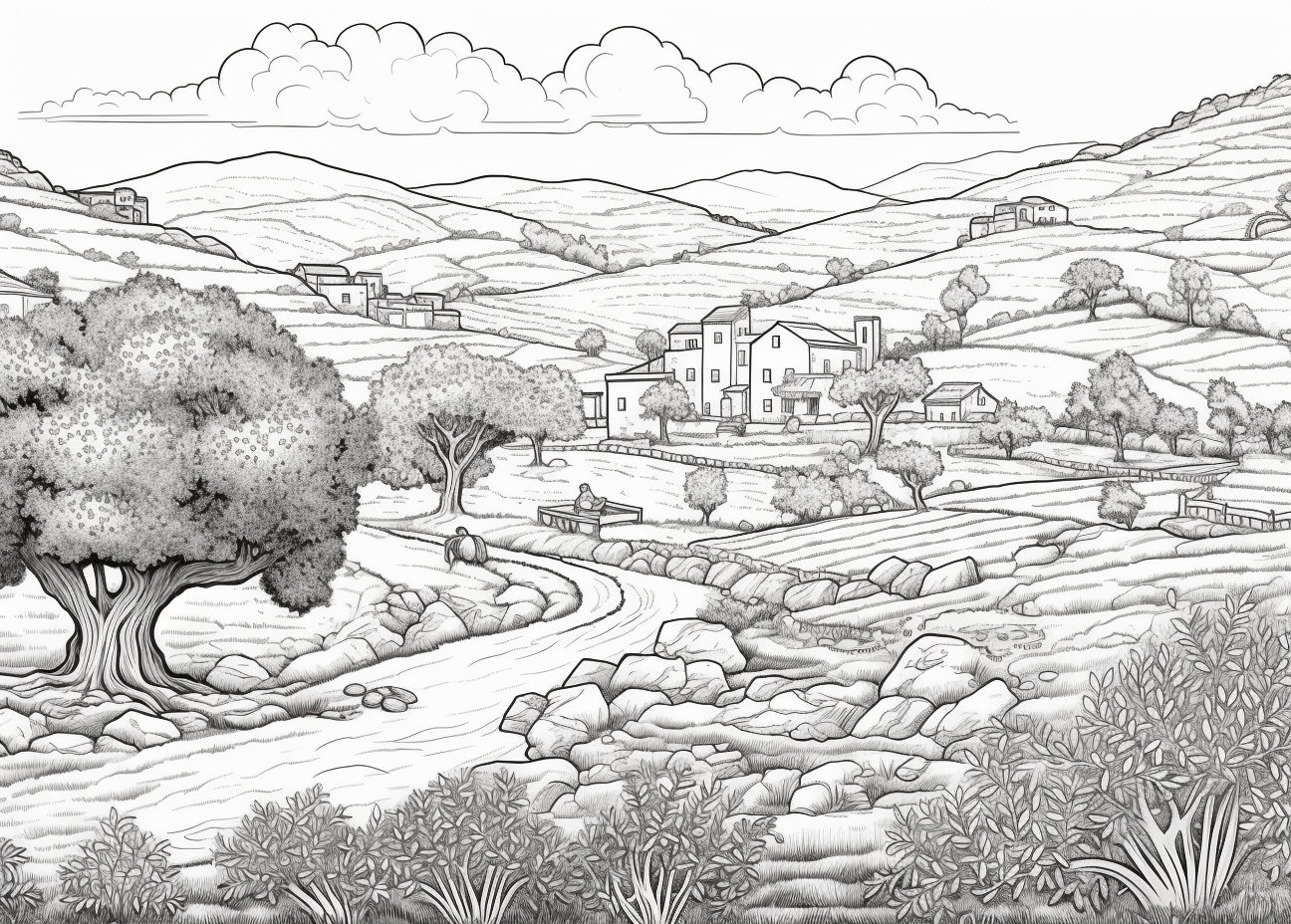 42 Bible Coloring Pages of the Promised Land || PRINT AND PAINT ...