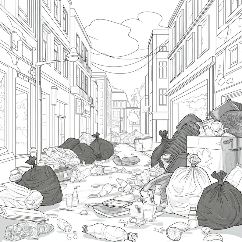 The Plastic-free Coloring Book: Explore the Problem of Plastic ...