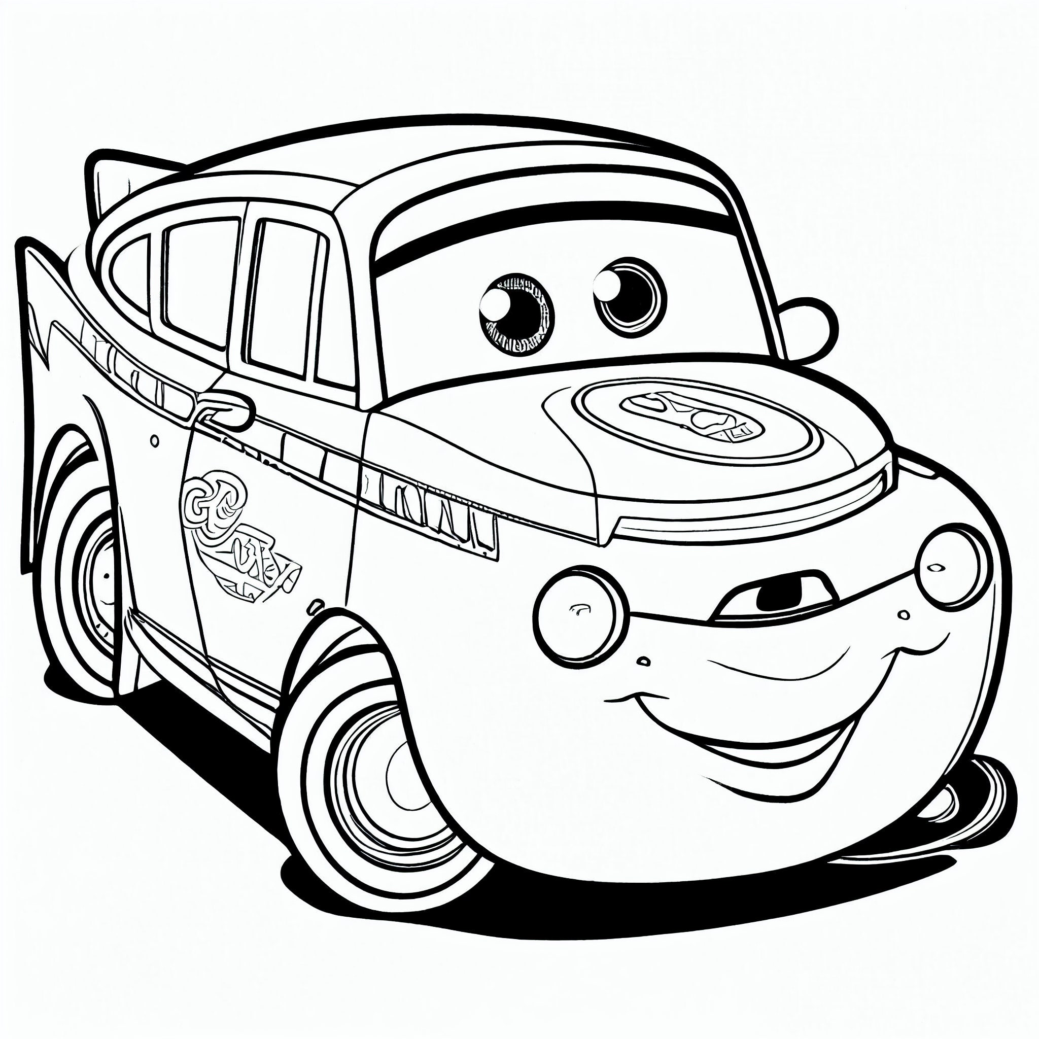 30 Fun Cars: Coloring Pages for Kids Explore Vehicles and - Etsy