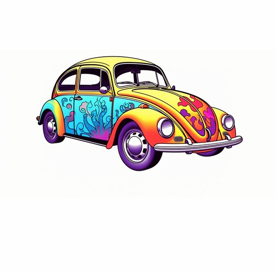 Vw Bug Coloring Page