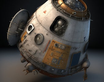 Apollo Command Module - Etsy