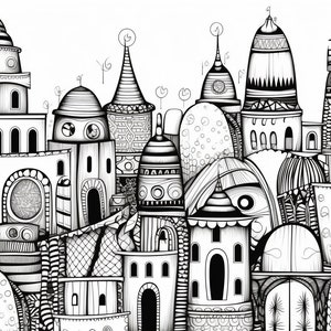 Hundertwasser Coloring Pages christmas 2023 Edition Exclusively on Etsy ...