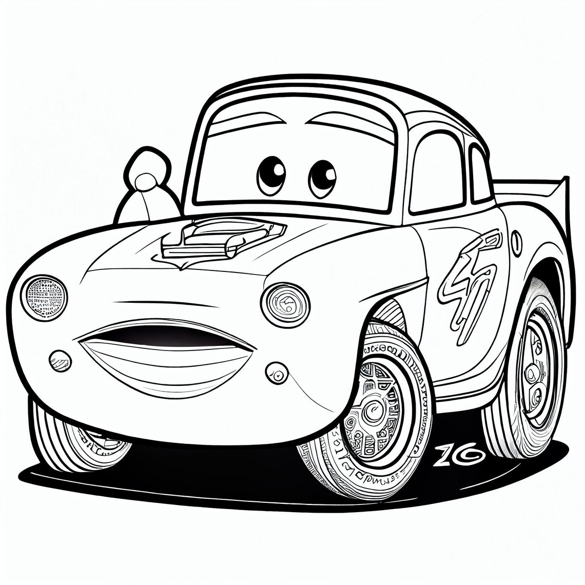 30 Fun Cars: Coloring Pages for Kids - Explore Vehicles and Boost ...