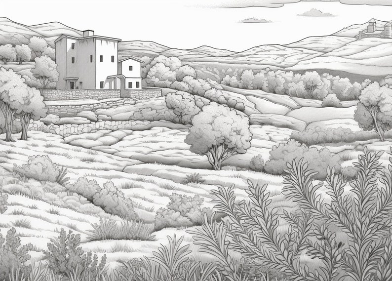 42 Bible Coloring Pages of the Promised Land || PRINT AND PAINT ...