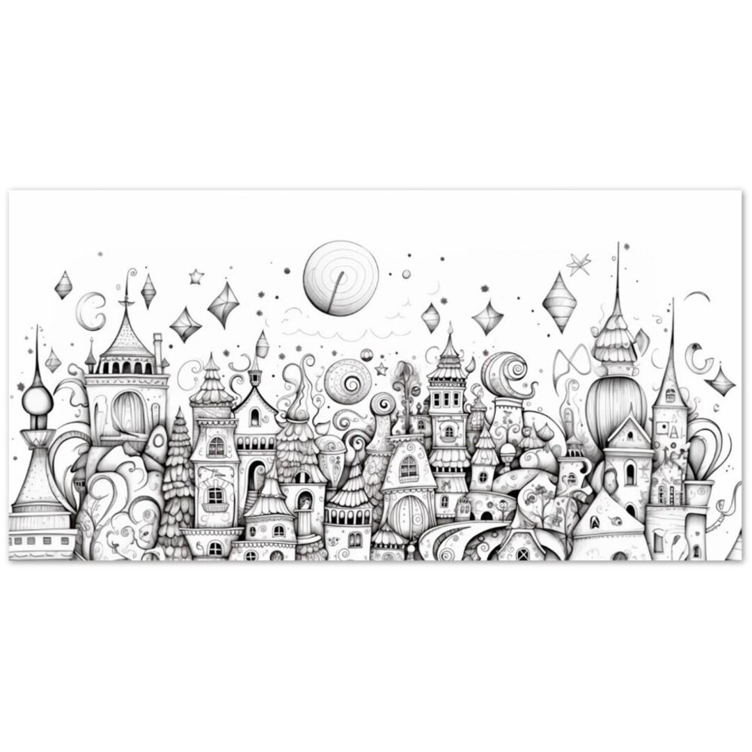 For All Ages: Hundertwasser Coloring Book - Etsy