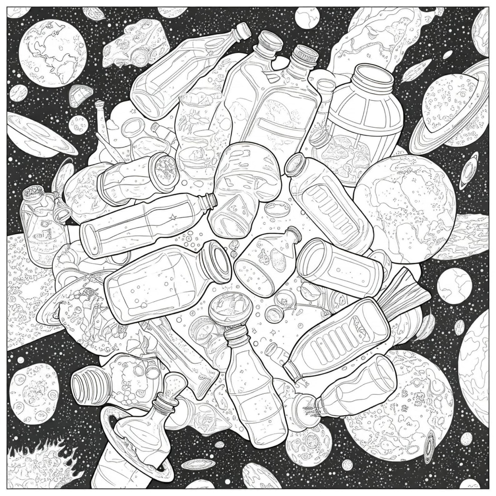 The Plastic-free Coloring Book: Explore the Problem of Plastic ...