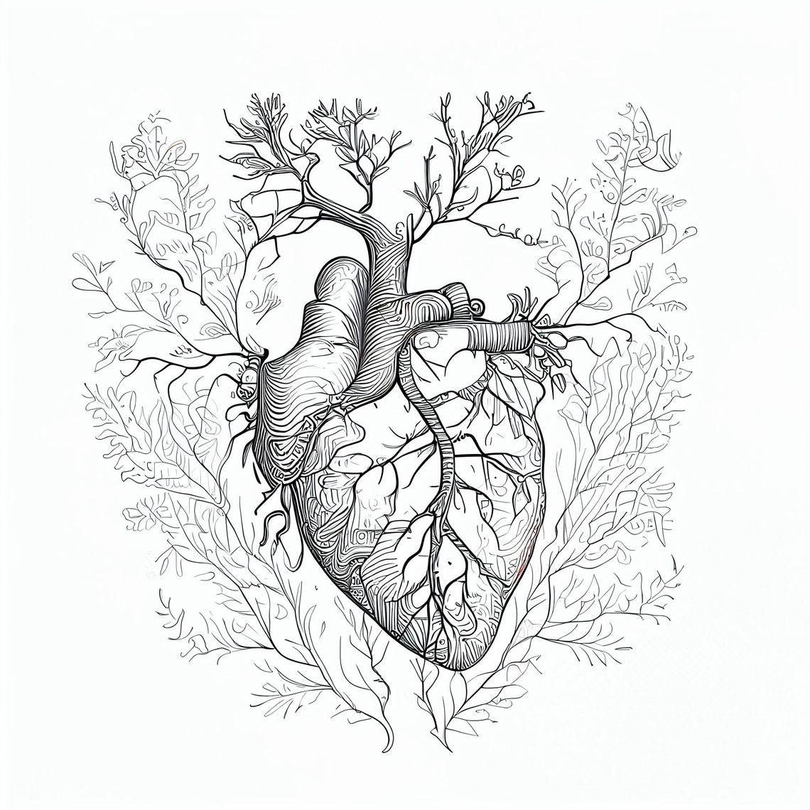 24 Heart Coloring Pages - Discover the Beauty and Complexity of the ...