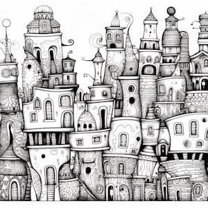 Hundertwasser Coloring Pages christmas 2023 Edition Exclusively on Etsy ...