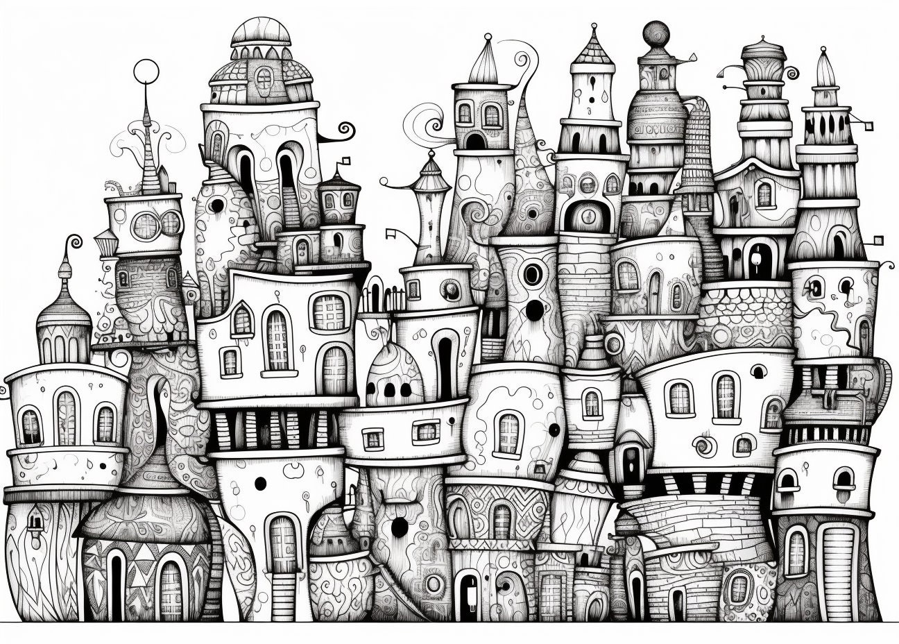 Hundertwasser Coloring Pages christmas 2023 Edition Exclusively on Etsy ...