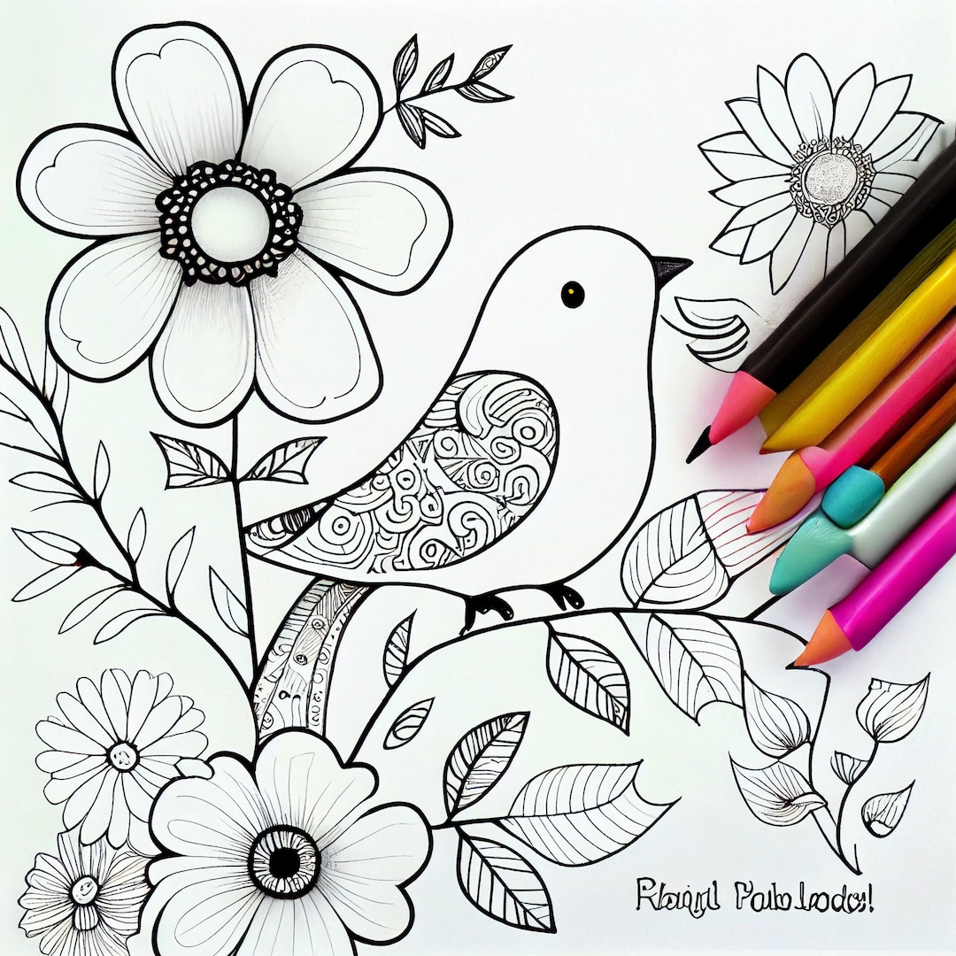 Playful Palette: Kids Coloring Pages for Fun and Moms' Moments of ...