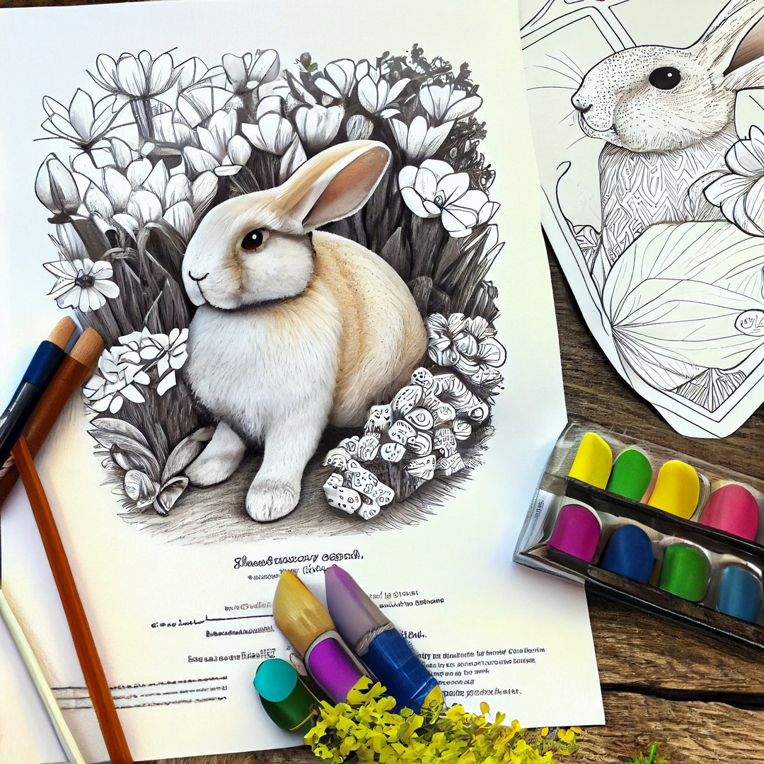 Hoppy Easter Coloring Pages: 30 Fun and Egg-citing Designs for Kids and ...