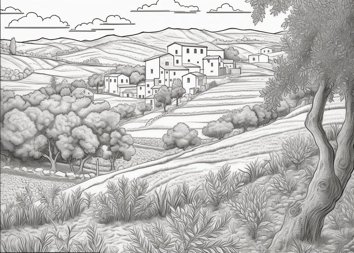 42 Bible Coloring Pages of the Promised Land || PRINT AND PAINT ...