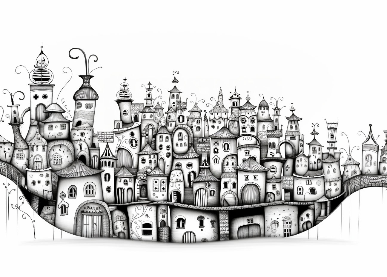 Hundertwasser Coloring Pages christmas 2023 Edition Exclusively on Etsy ...