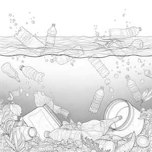 The Plastic-free Coloring Book: Explore the Problem of Plastic ...