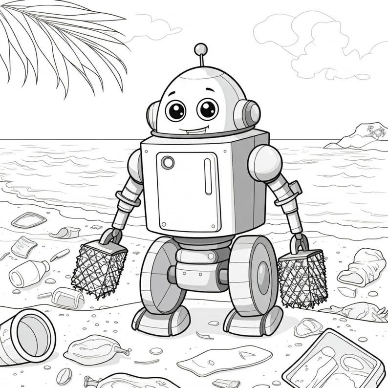 The Plastic-free Coloring Book: Explore the Problem of Plastic ...