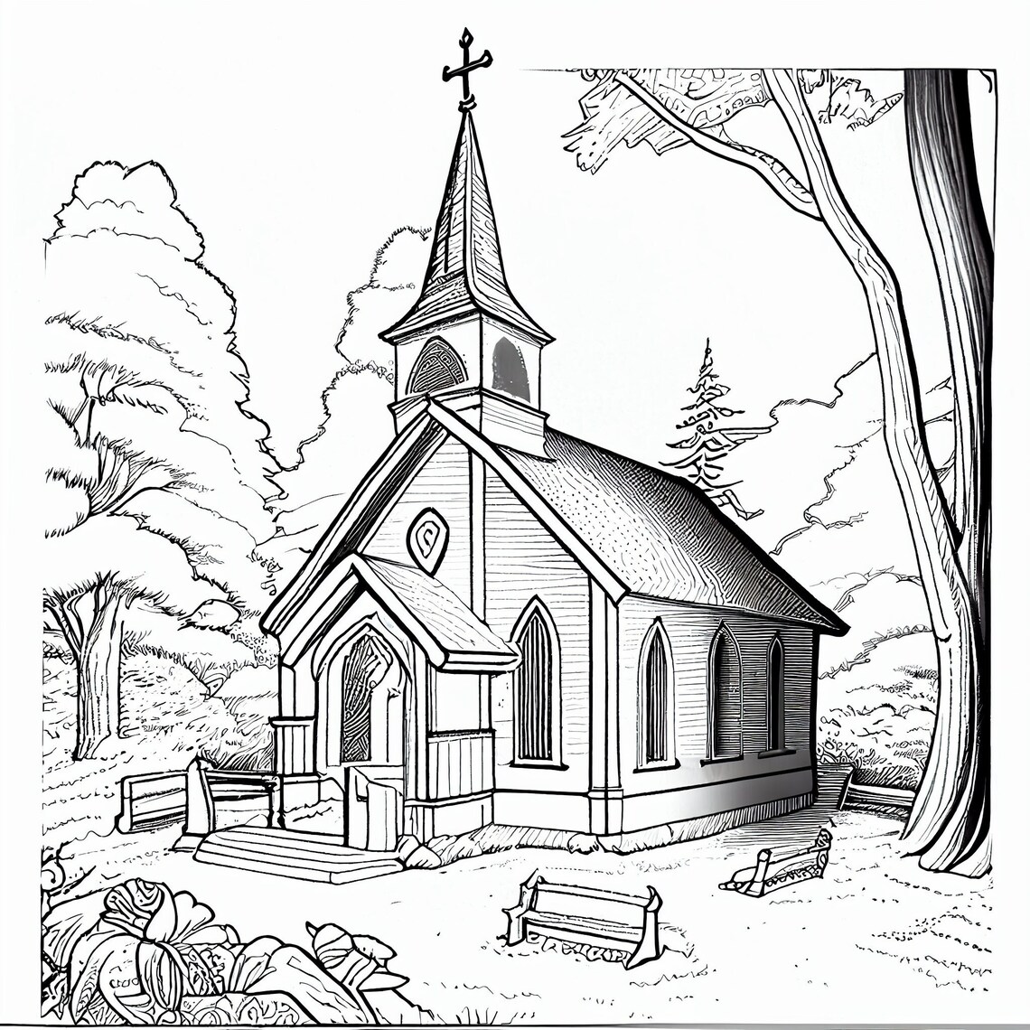 Divine Inspirations: 33 X Coloring Pages for Devotion and Reflection ...