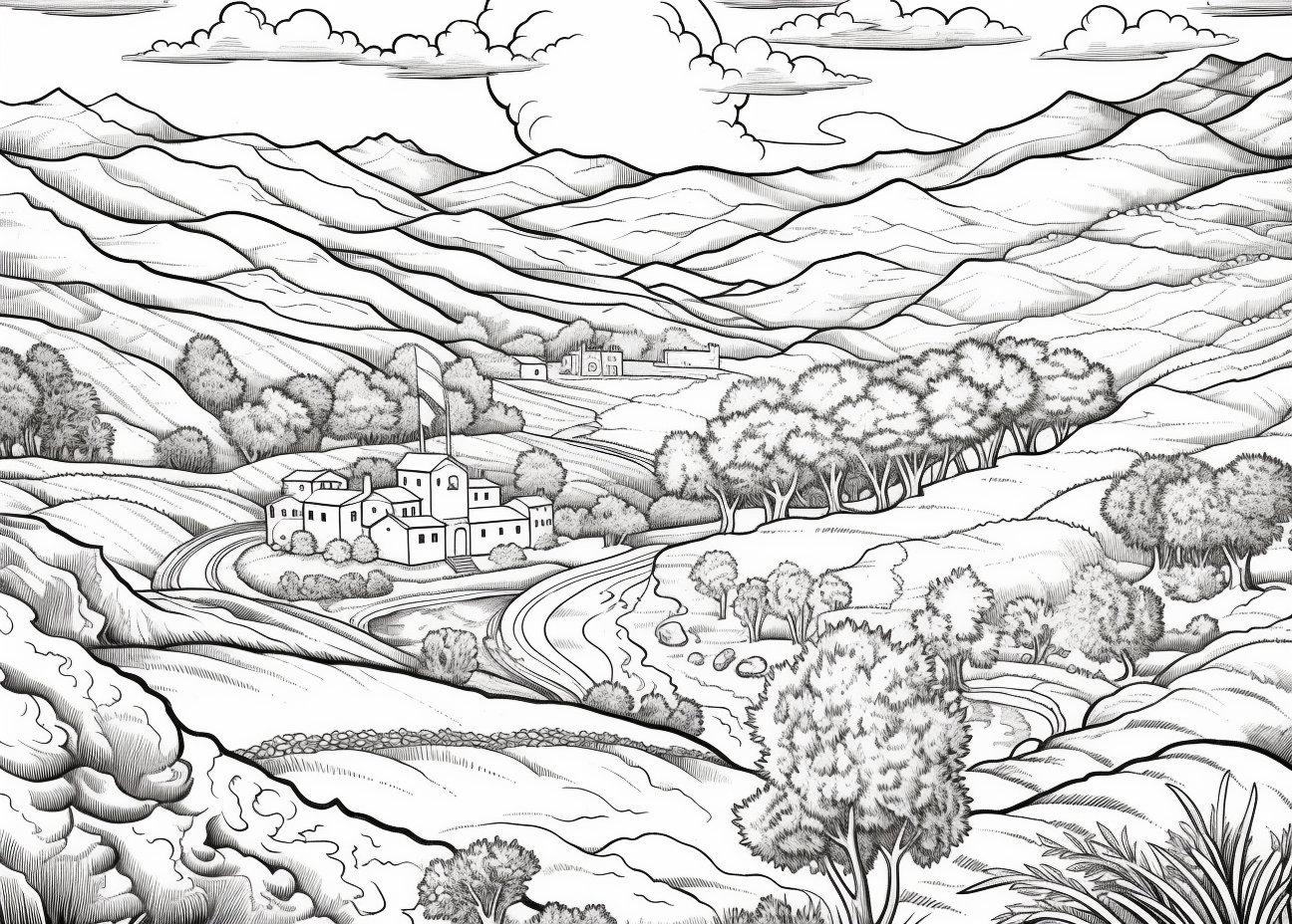 42 Bible Coloring Pages of the Promised Land || PRINT AND PAINT ...