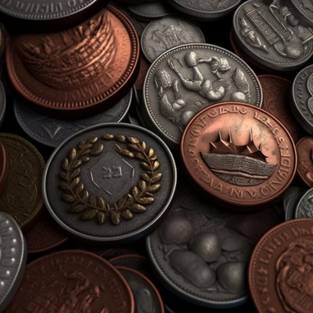 Rare Coin and Metal Collection: Copper, Silver, Gold, and Platinum - Etsy