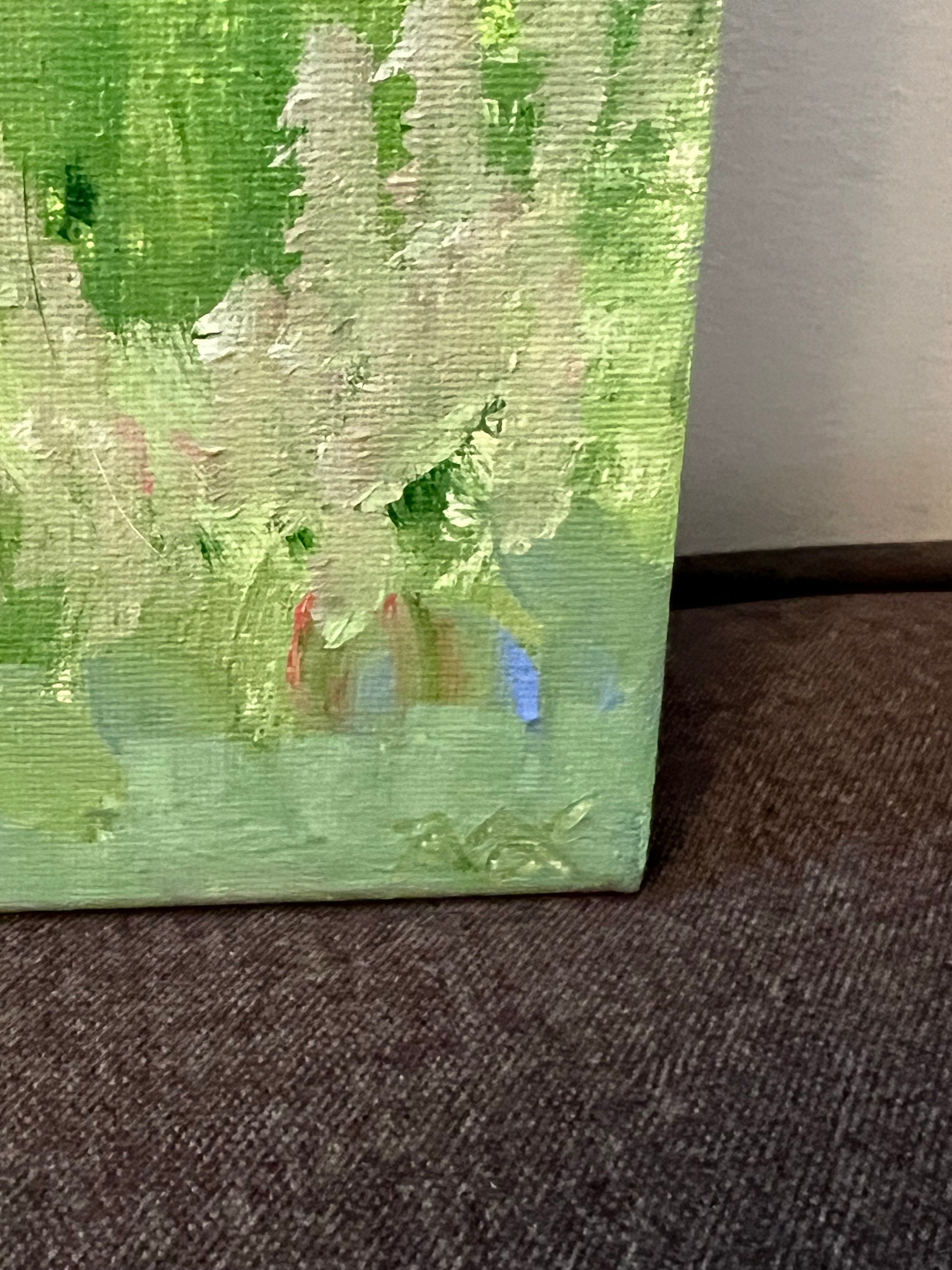 COLORFUL LANDSCAPE Original Acrylic Abstract Landscape Painting on ...