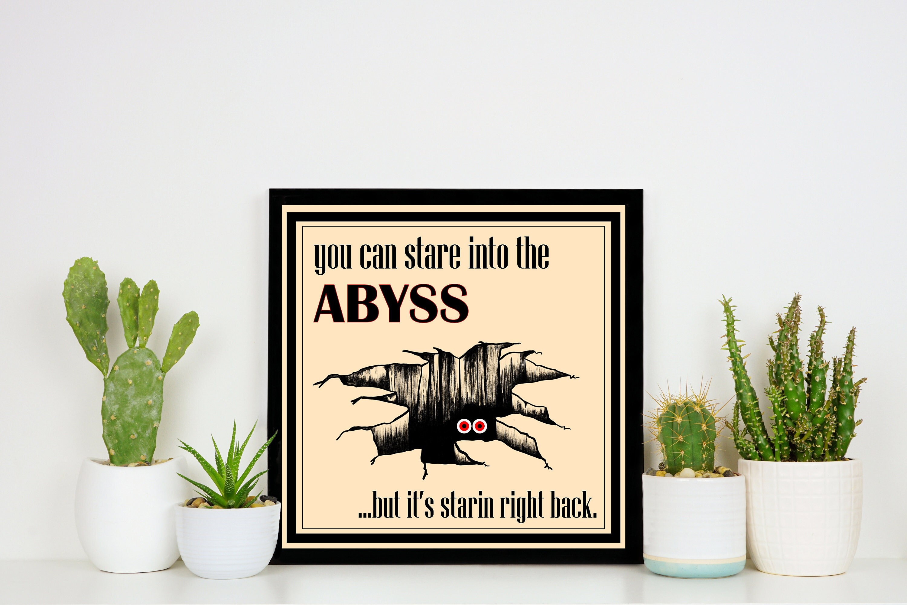 Dawes Abyss Quote Printable Wall Art Digital Download Print - Etsy