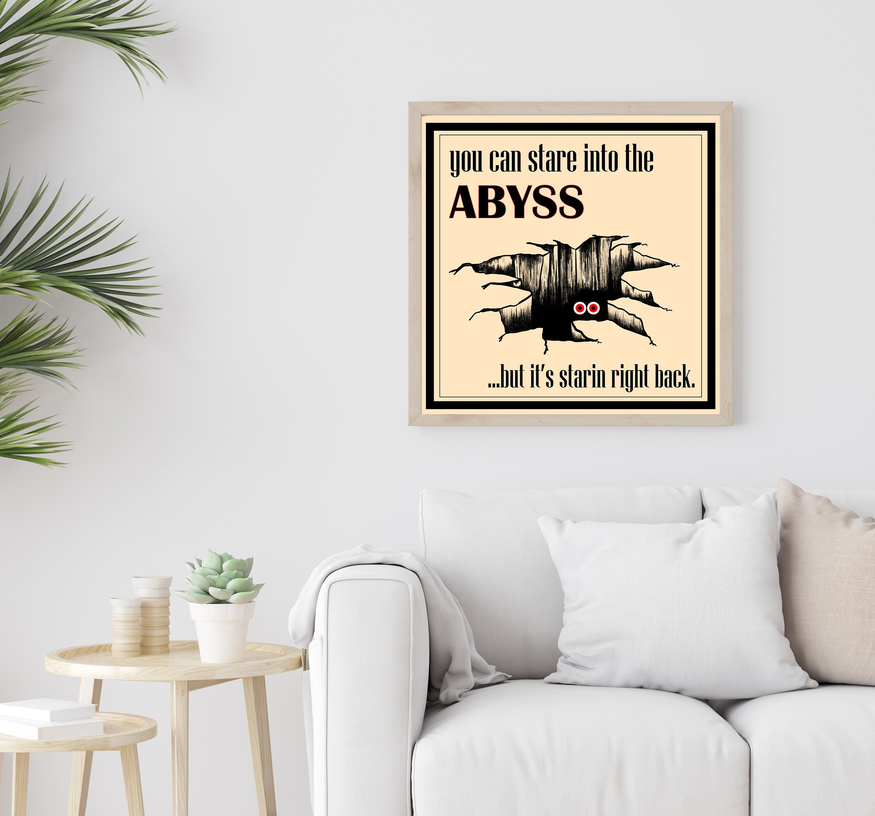Dawes Abyss Quote Printable Wall Art Digital Download Print - Etsy
