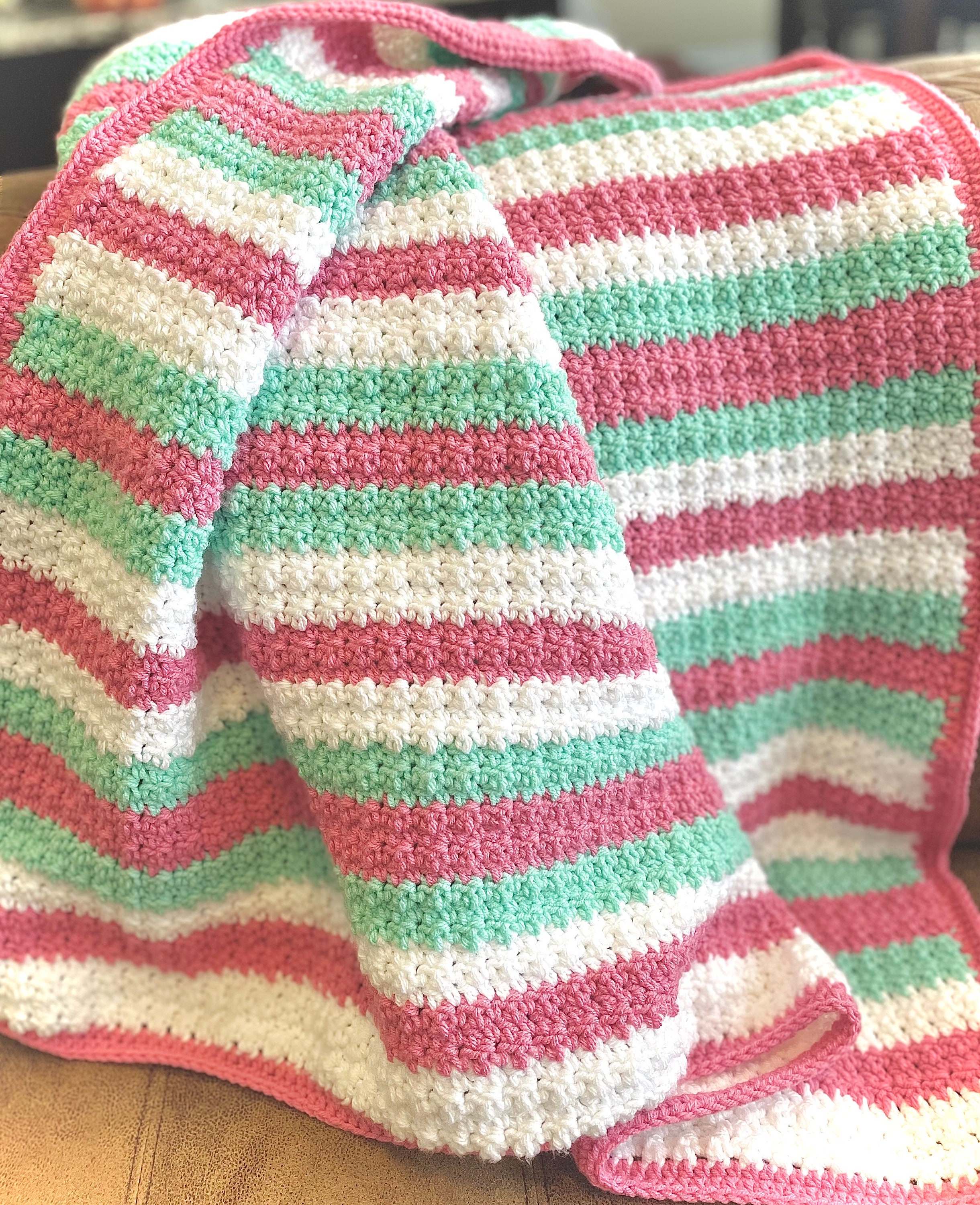 Baby Blanket-super Soft Handmade Crocheted Blanket - Etsy