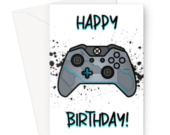 Halo Birthday Card - Etsy UK