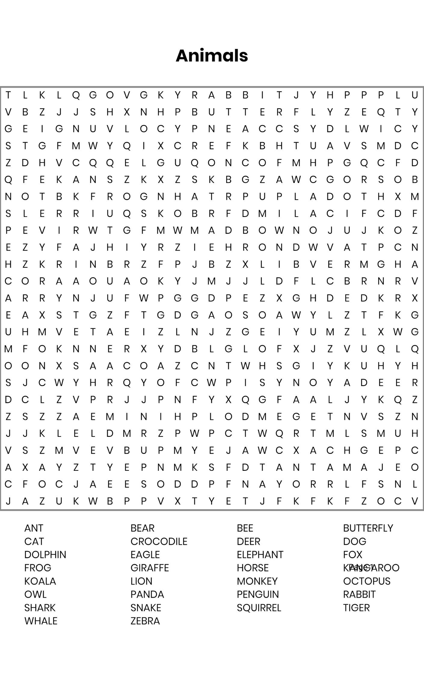 Large Print Word Search New Fun and Relaxing Word Search Puzzle for All ...