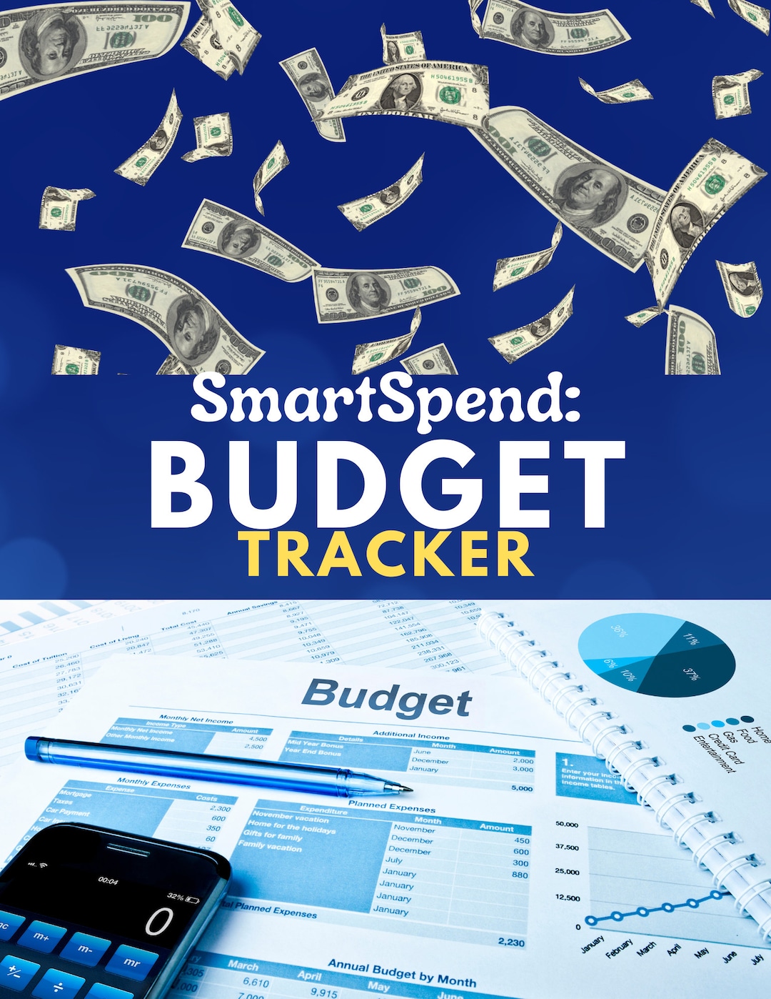 Smartspend: Budget Tracker Planner - Etsy