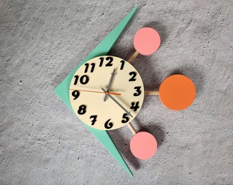 Space Age Clock - Etsy