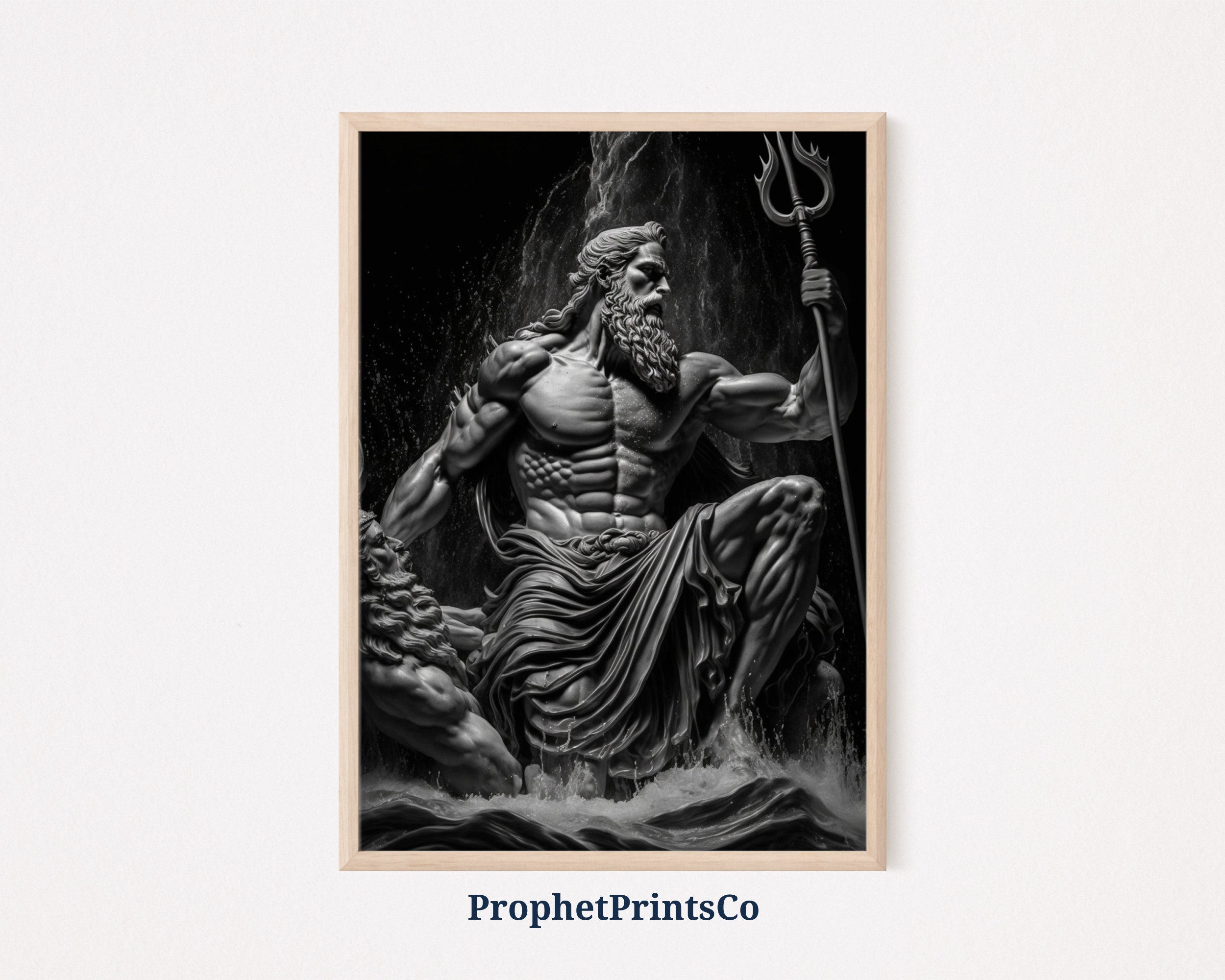 Poseidon Greek God Wallpaper