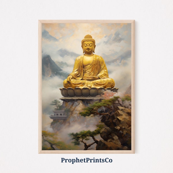 Buddha Art Print - Etsy